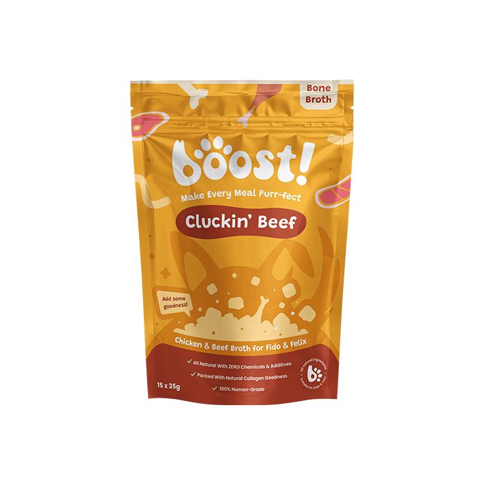 Boost Cluckin' Beef Bone Broth Cubes